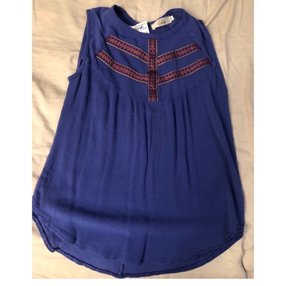 Tops | Dark Periwinkle Top | Poshmark